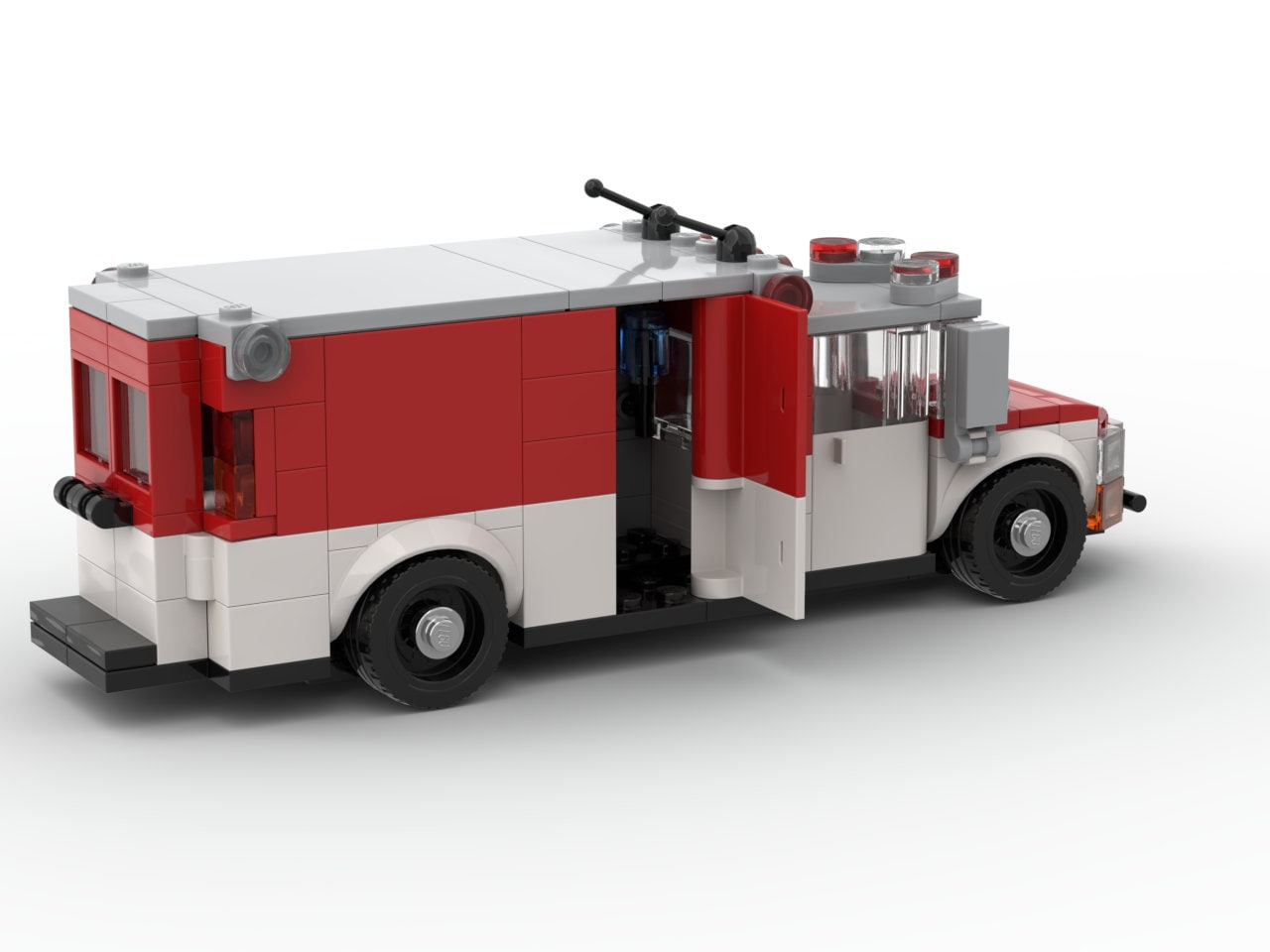 Custom Lego Ambulance PDF Instructions (INSTRUCTIONS ONLY) - Etsy