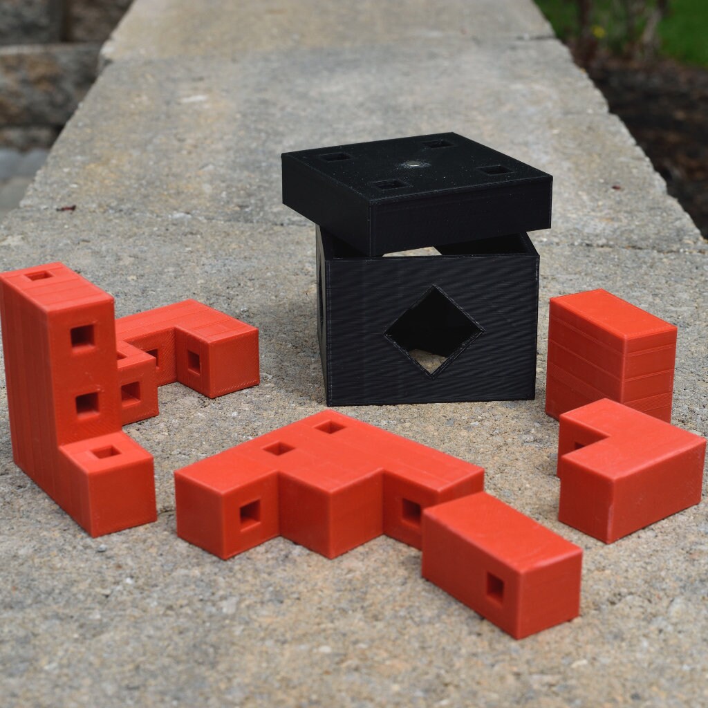 Download 3D Printable STL Files for 5 Labyrinth Cubes - Etsy