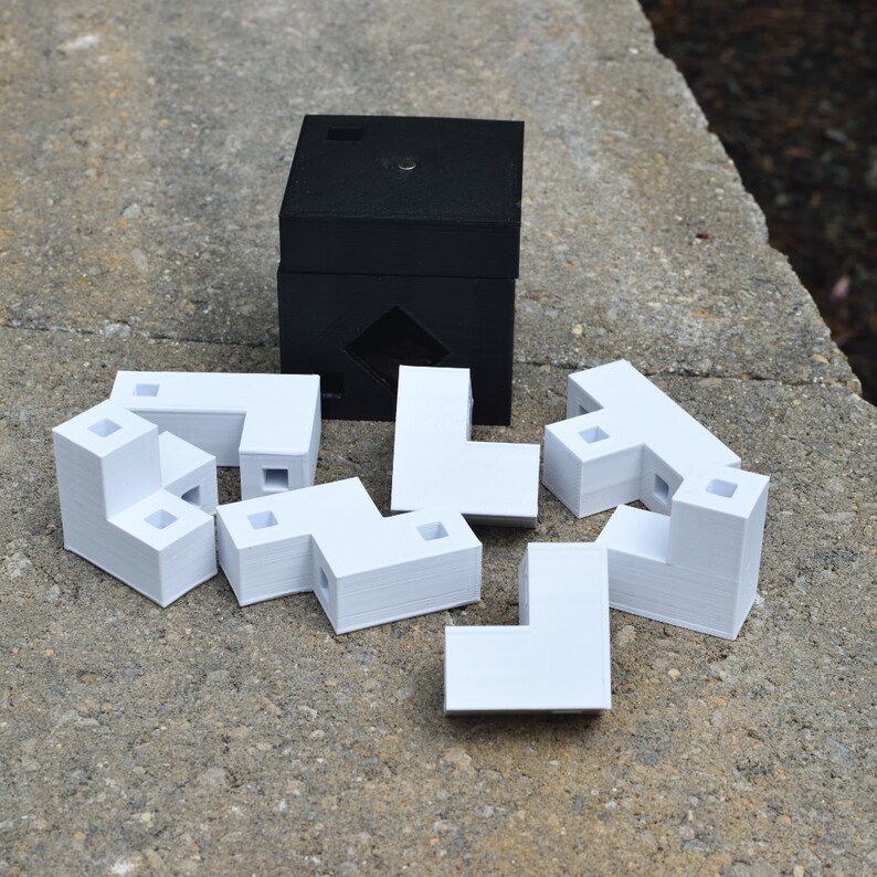 Download 3D Printable STL Files for 5 Labyrinth Cubes - Etsy