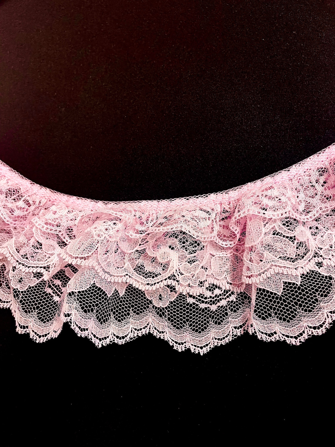 Light Pink Ruffled Lace 3 Inch Lace 3 Tier Lace Trim - Etsy