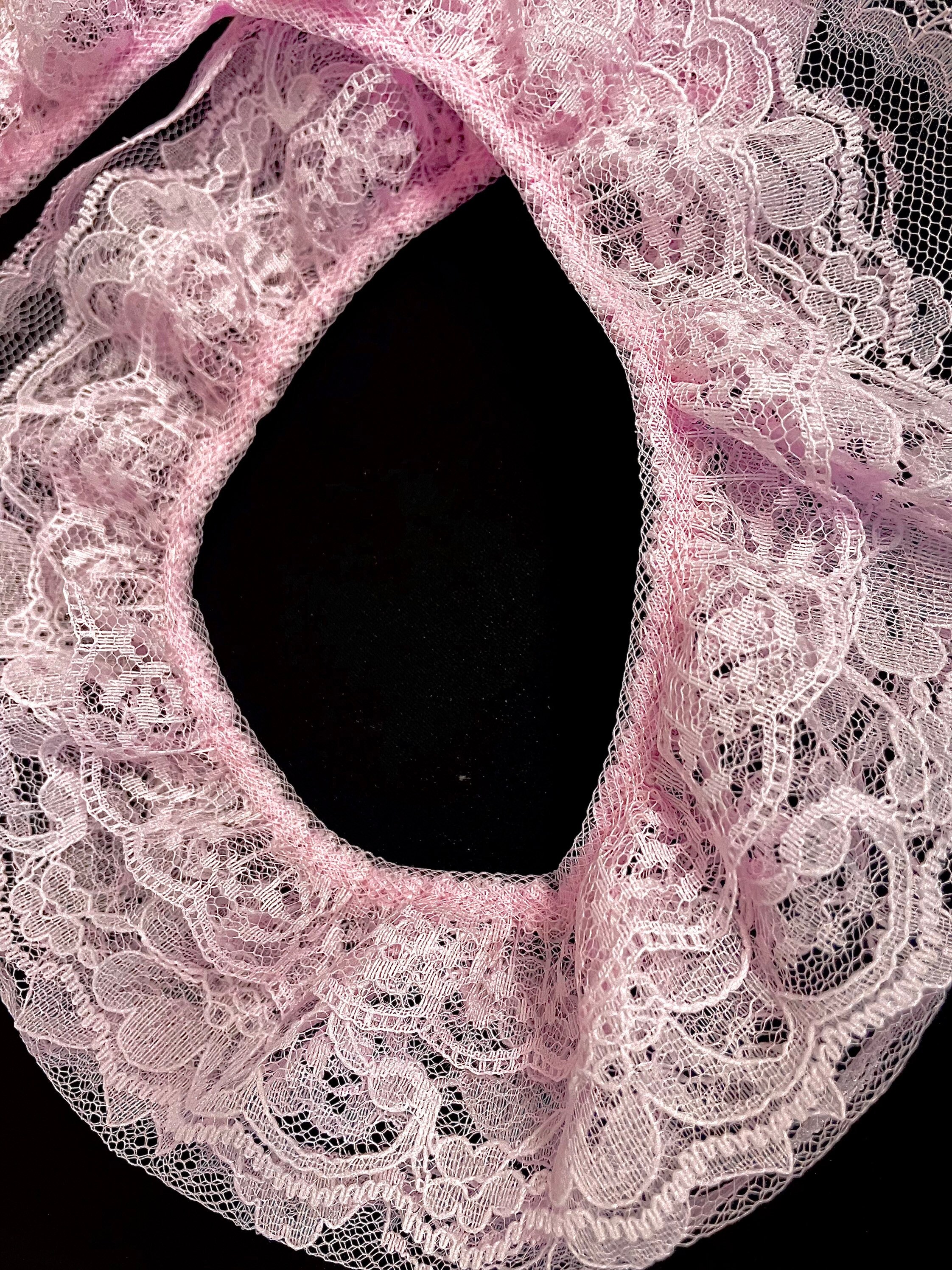 Light Pink Ruffled Lace 3 Inch Lace 3 Tier Lace Trim - Etsy