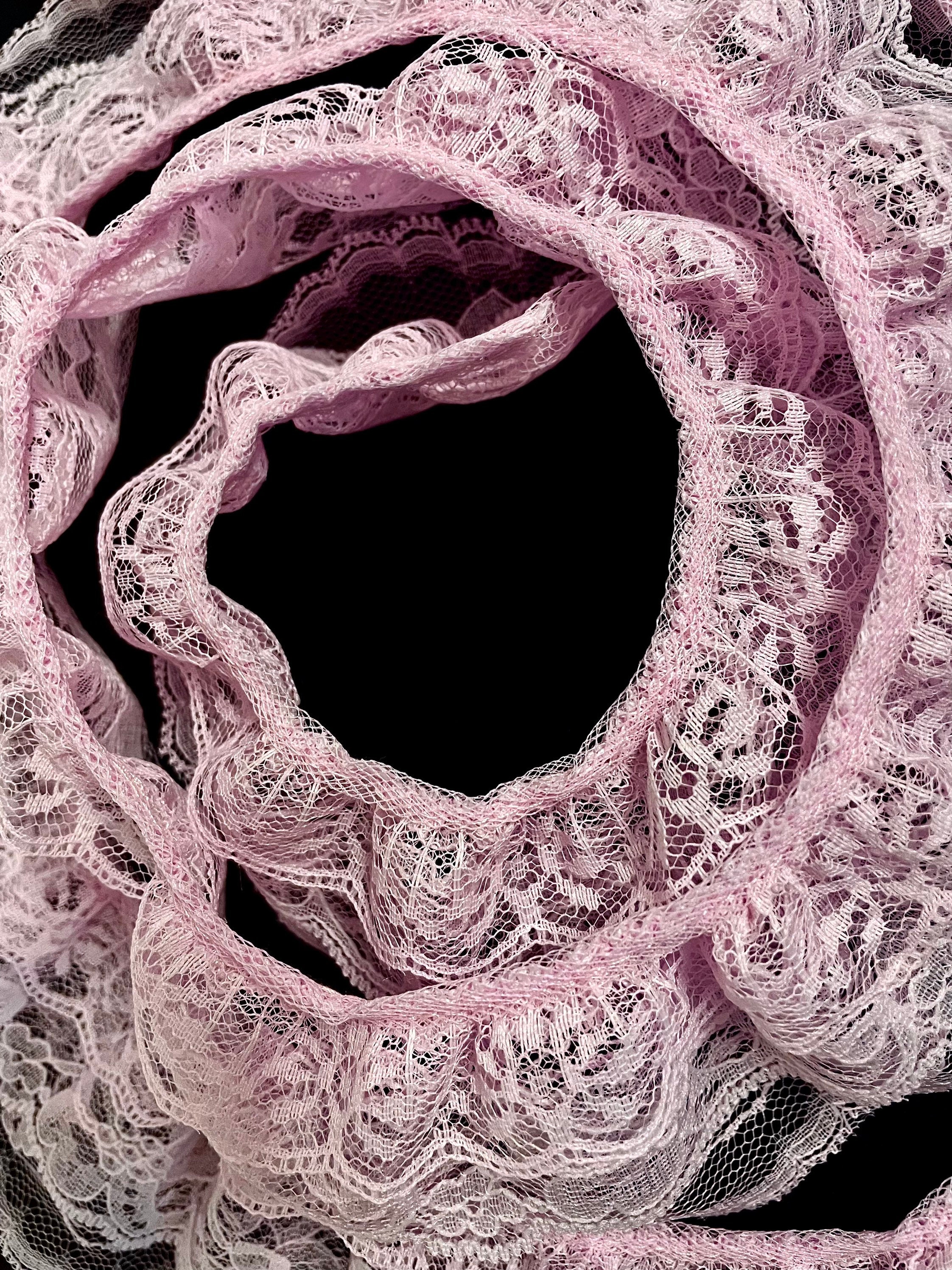 Light Pink Ruffled Lace 3 Inch Lace 3 Tier Lace Trim - Etsy