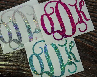 Vinyl monogram | Etsy