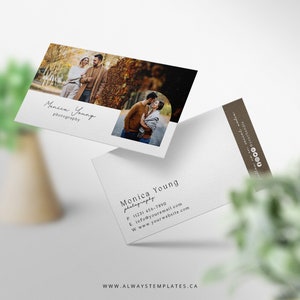 Photography Business Card Template Business Card Canva - Etsy