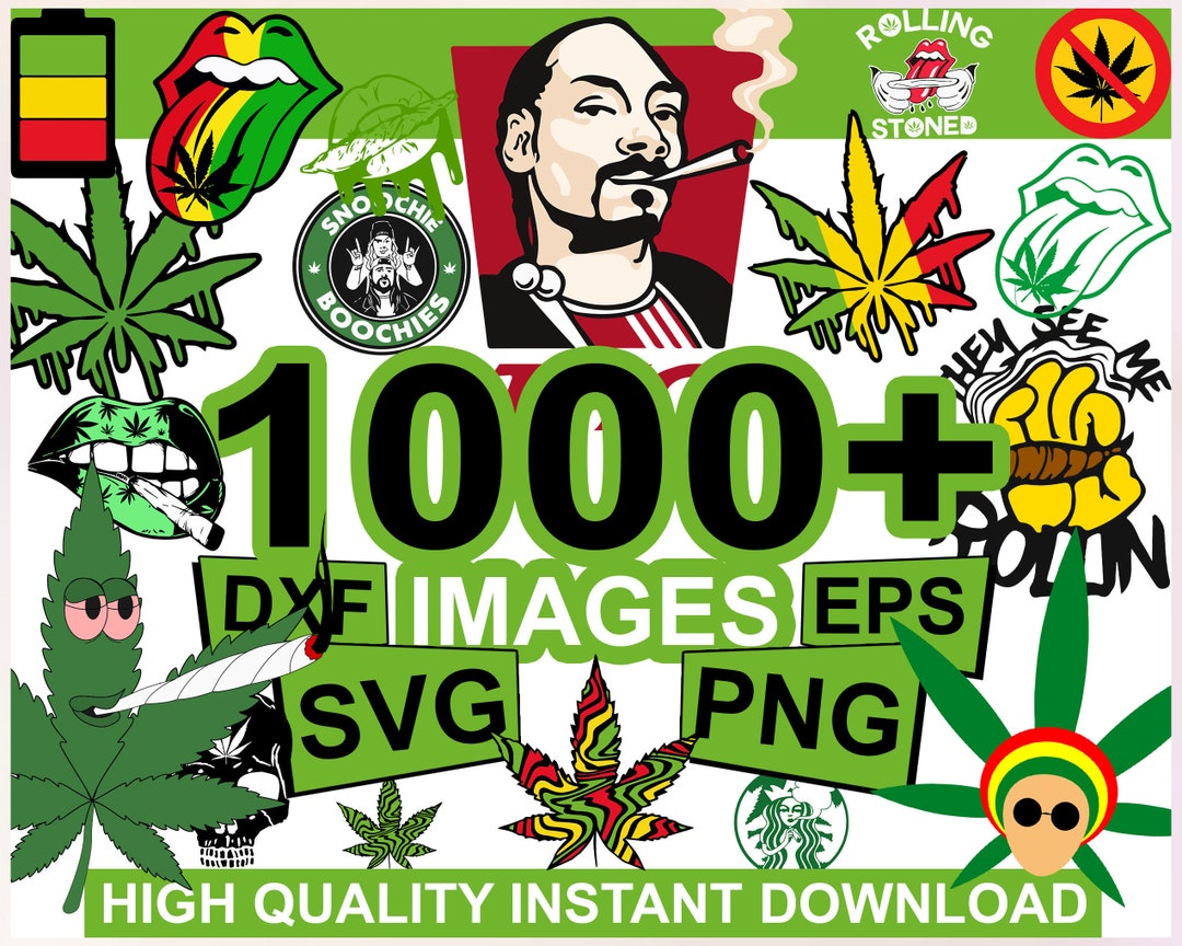 Rasta SVG Bundle, Weed Svg, Stoner Svg Bundle, Marijuana Svg, Weed ...