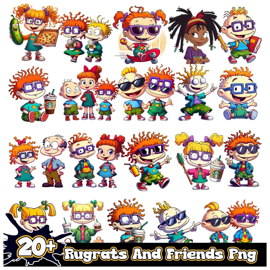 Rugrats Png Bundle, Rugrats PNG, Rugrats Clipart, Rugrats Digital Files ...