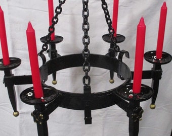 Medieval chandelier | Etsy