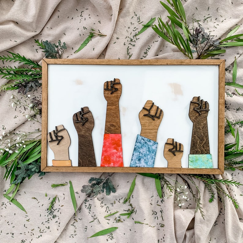 UNITY Wall Art, MLK Jr Inspired Artwork - Etsy