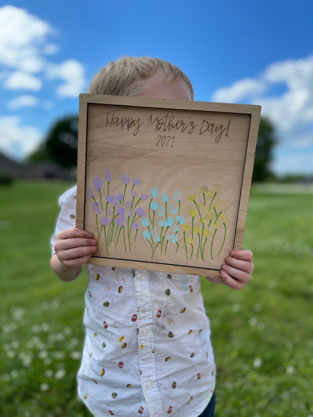 Mother’s Day & Father’s Day Handprint Kits, Kids Crafts, Gifts for Mom ...