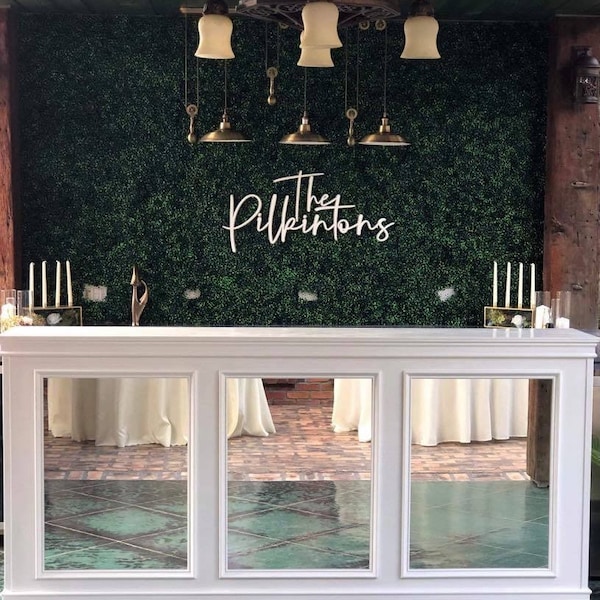 Wedding Name Backdrop - Etsy