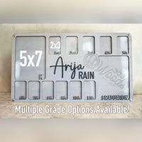 School Years Photo Frame * Pre K Grade 12 to Graduation Picture Frame ...