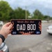 Custom Fathers Day License Plate Gift, Gifts for Dad, Fathers Day 2021 ...
