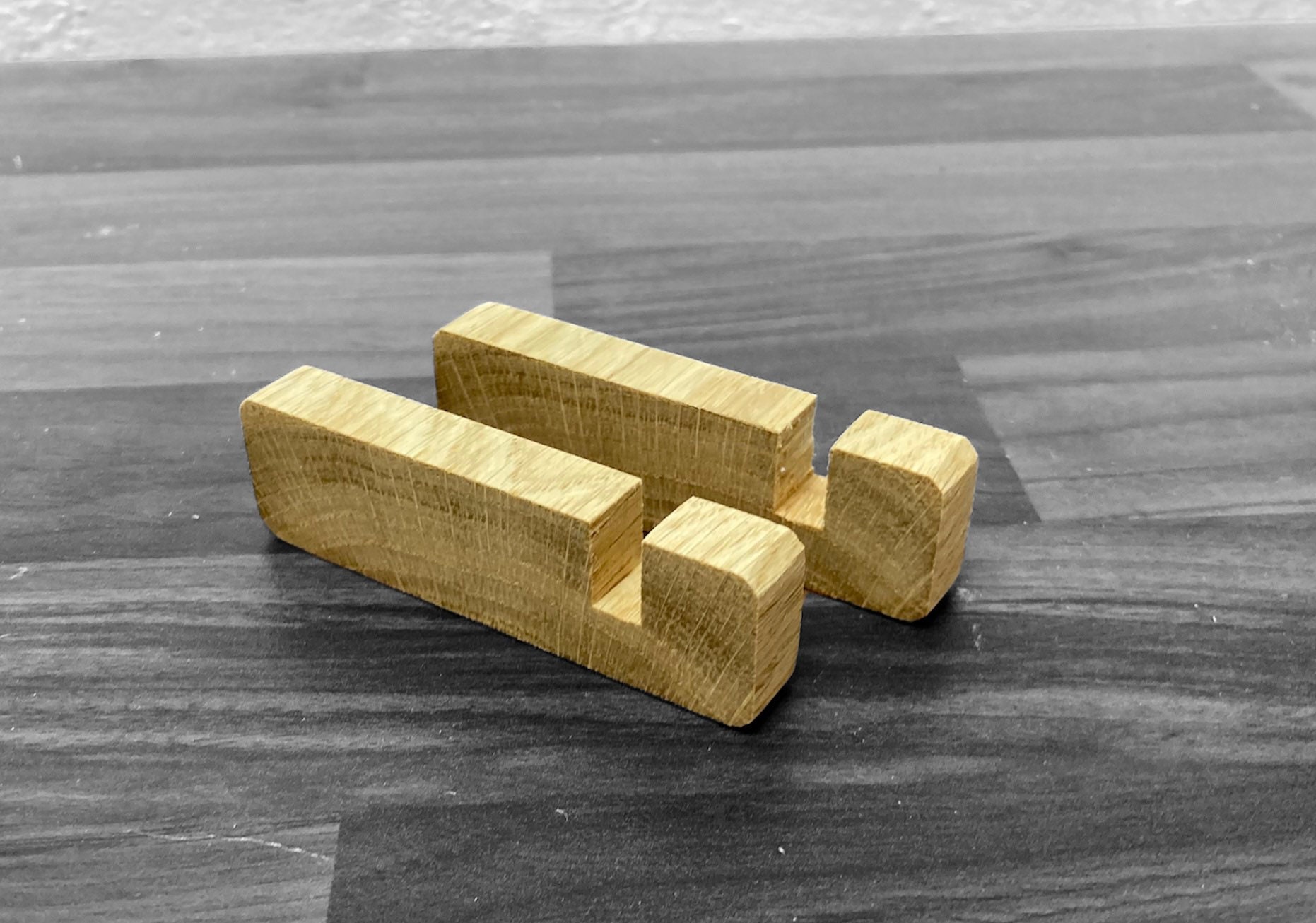 Glass Displaying feet Made From Oak. Pair of Feet' Used - Etsy UK