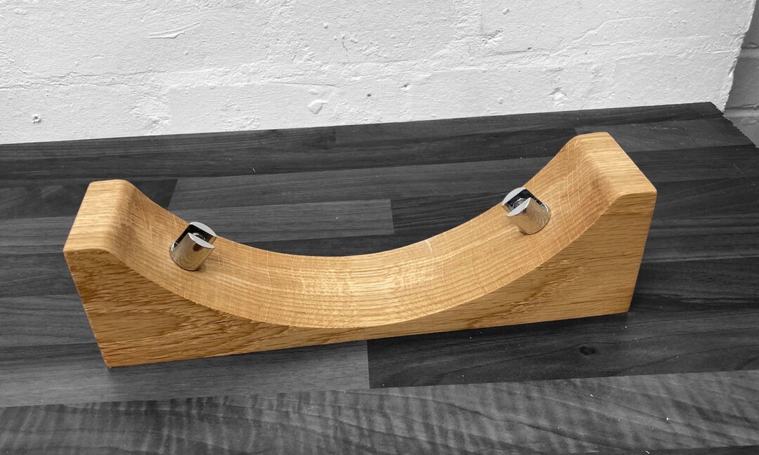 Circular 300mm Stand Holder Oak Clamp Style Display Stands for Glass ...