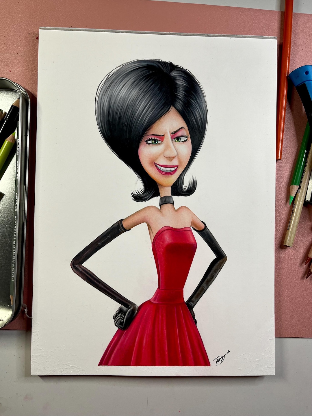 SCARLETT OVERKILL PRINT - Etsy