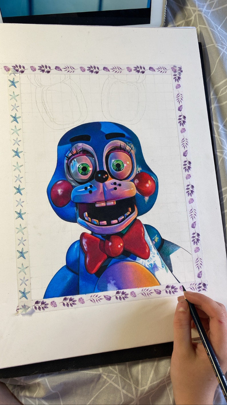 MINI Toy Bonnie Art Print (6”x4”) - Etsy