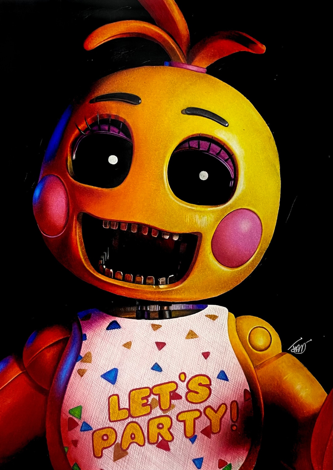 TOY CHICA PRINT 8x10 - Etsy