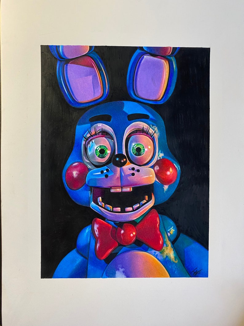 MINI Toy Bonnie Art Print (6”x4”) - Etsy