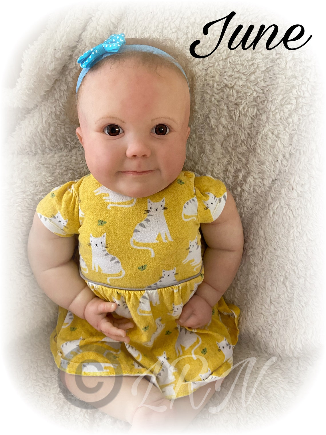 CUSTOM MADE New Realborn June Awake 25 7 Month Old Made to - Etsy UK