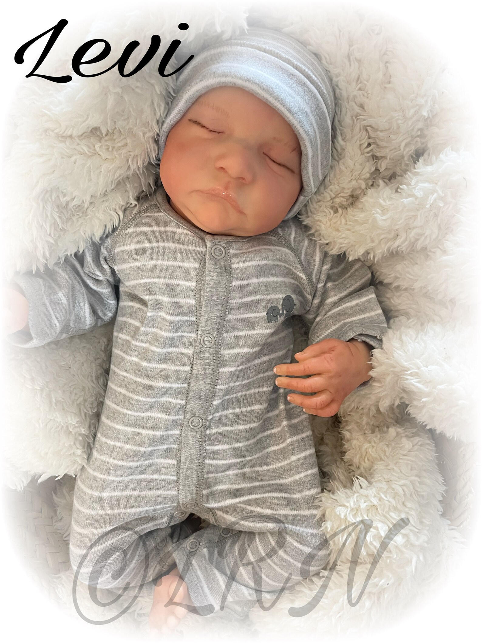 CUSTOM MADE REBORN Levi by Bonnie Brown Reborn Baby Doll. - Etsy