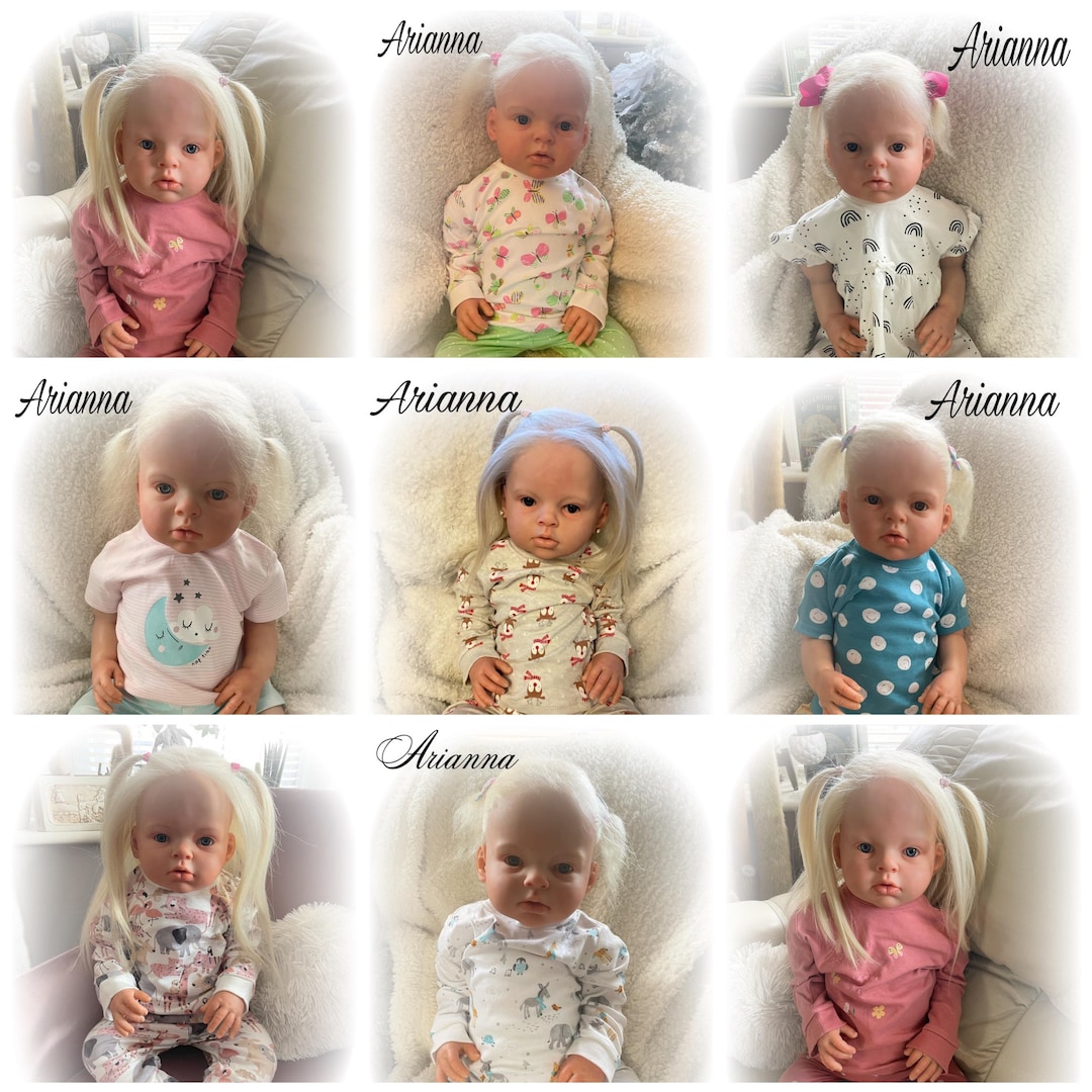 CUSTOM MADE TODDLER ~ Arianna Awake Reborn Doll. Gift - Etsy