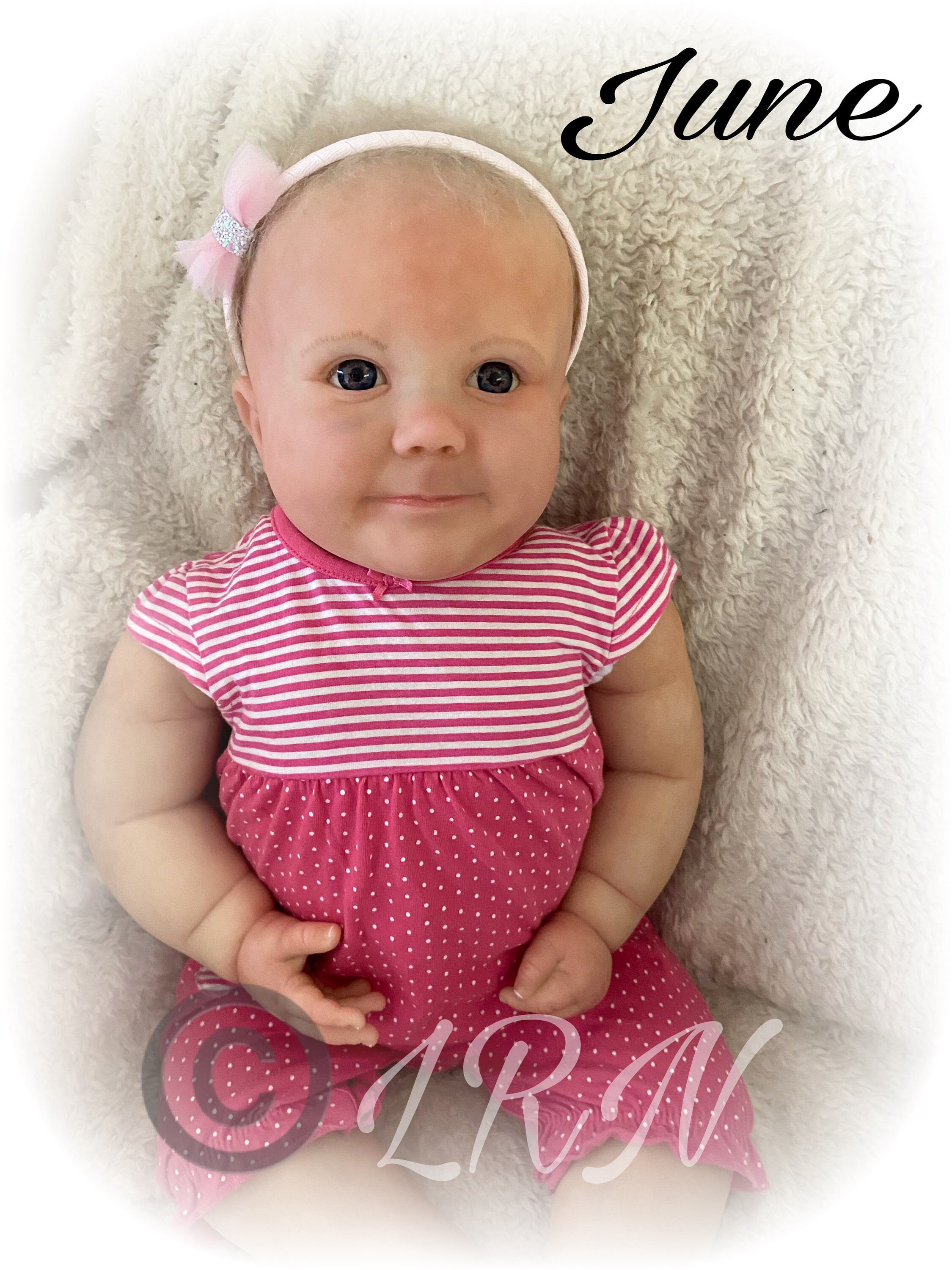 CUSTOM MADE New Realborn June Awake 25 7 Month Old Made to - Etsy UK