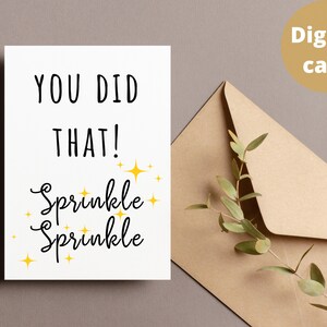 Printable Graduation Celebration Engagement Card Instant Download ...