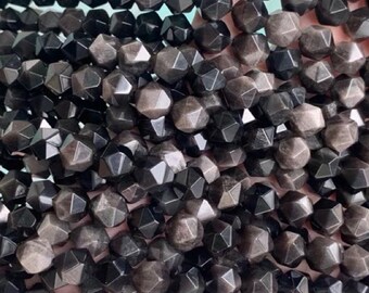 Diamond Cut Obsidian - Etsy