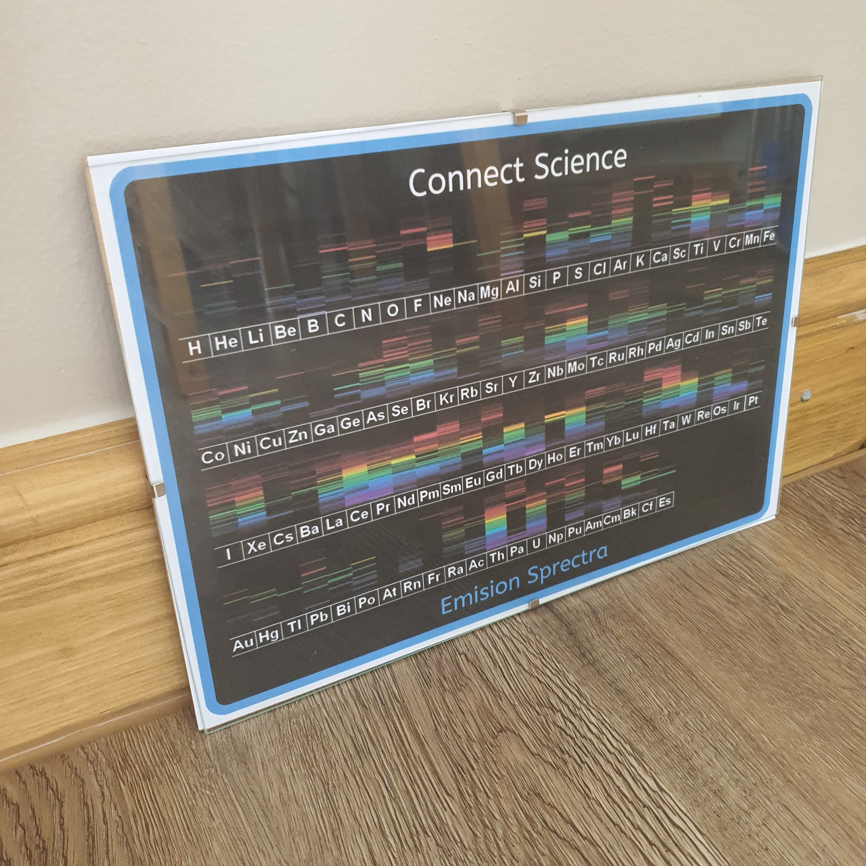 Emission Spectra Poster A4 Download Science Poster - Etsy