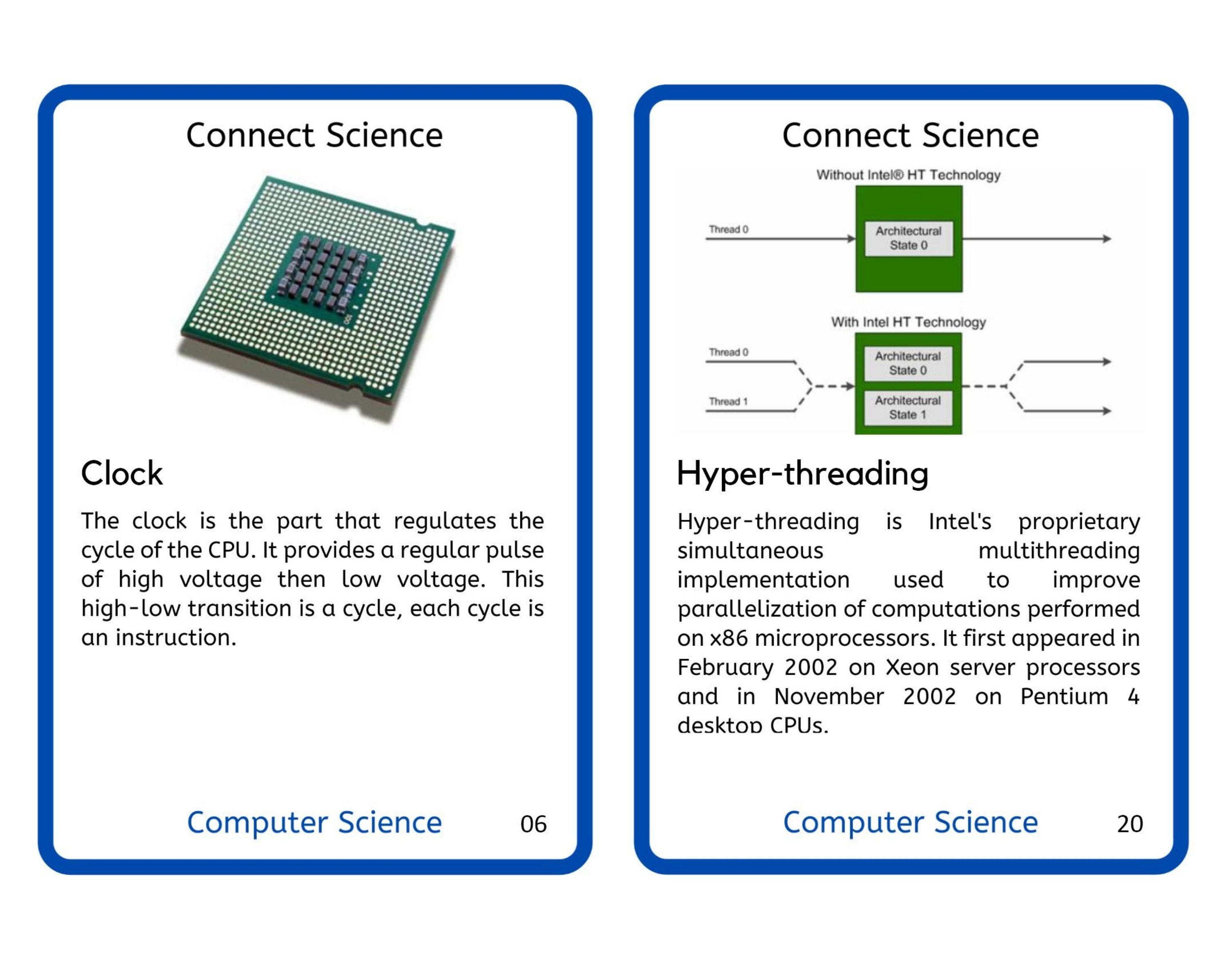 Computer Science Printable Learning / Revision Cards 111 Card Deck With ...