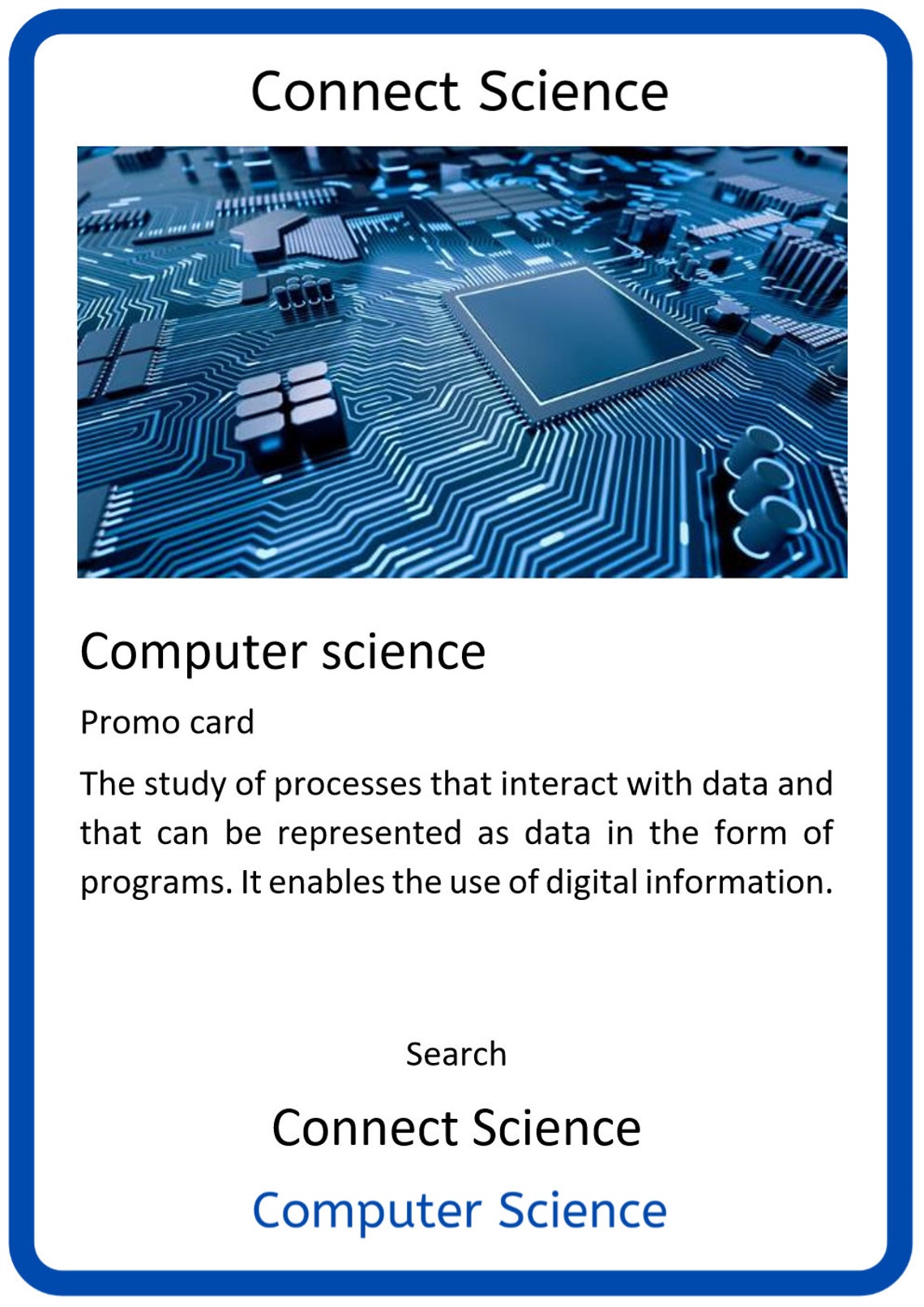 Computer Science Printable Learning / Revision Cards 111 Card Deck With ...