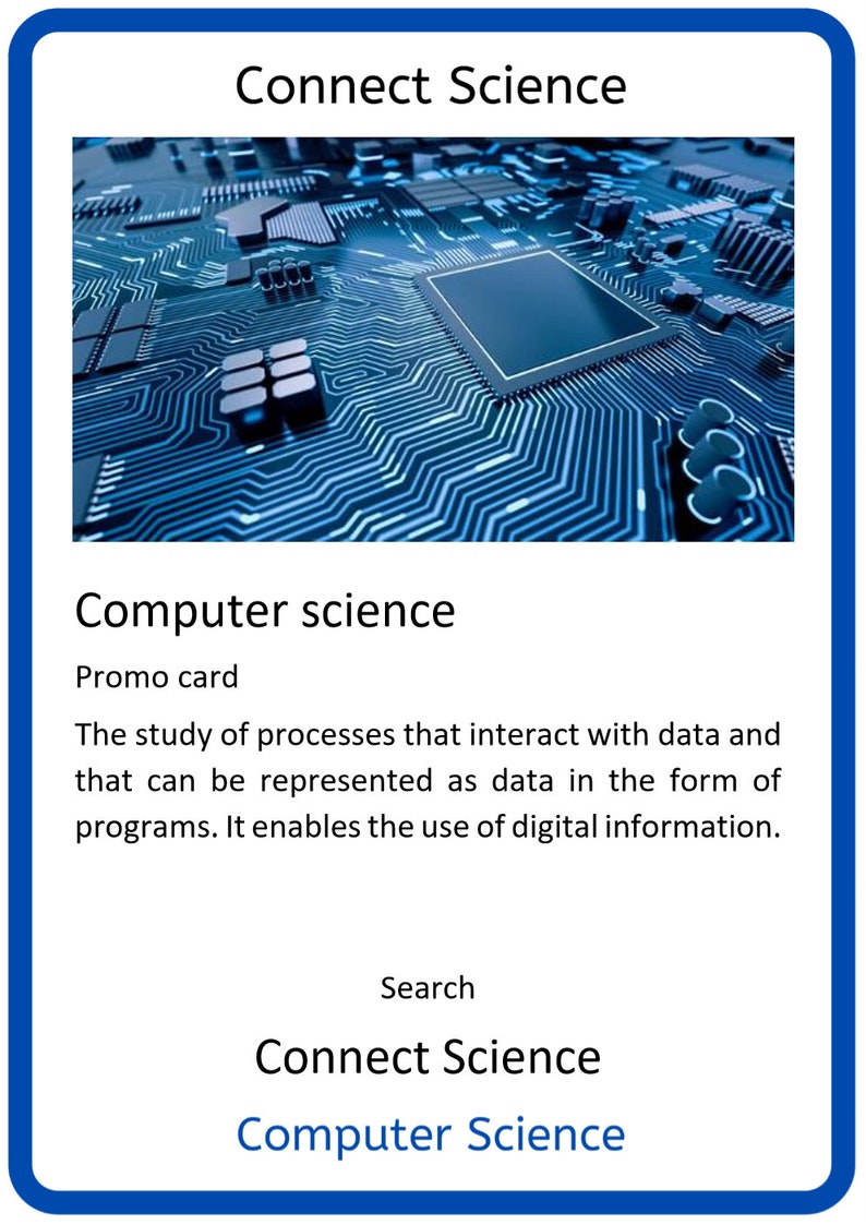 Computer Science Printable Learning / Revision Cards 111 Card Deck With ...