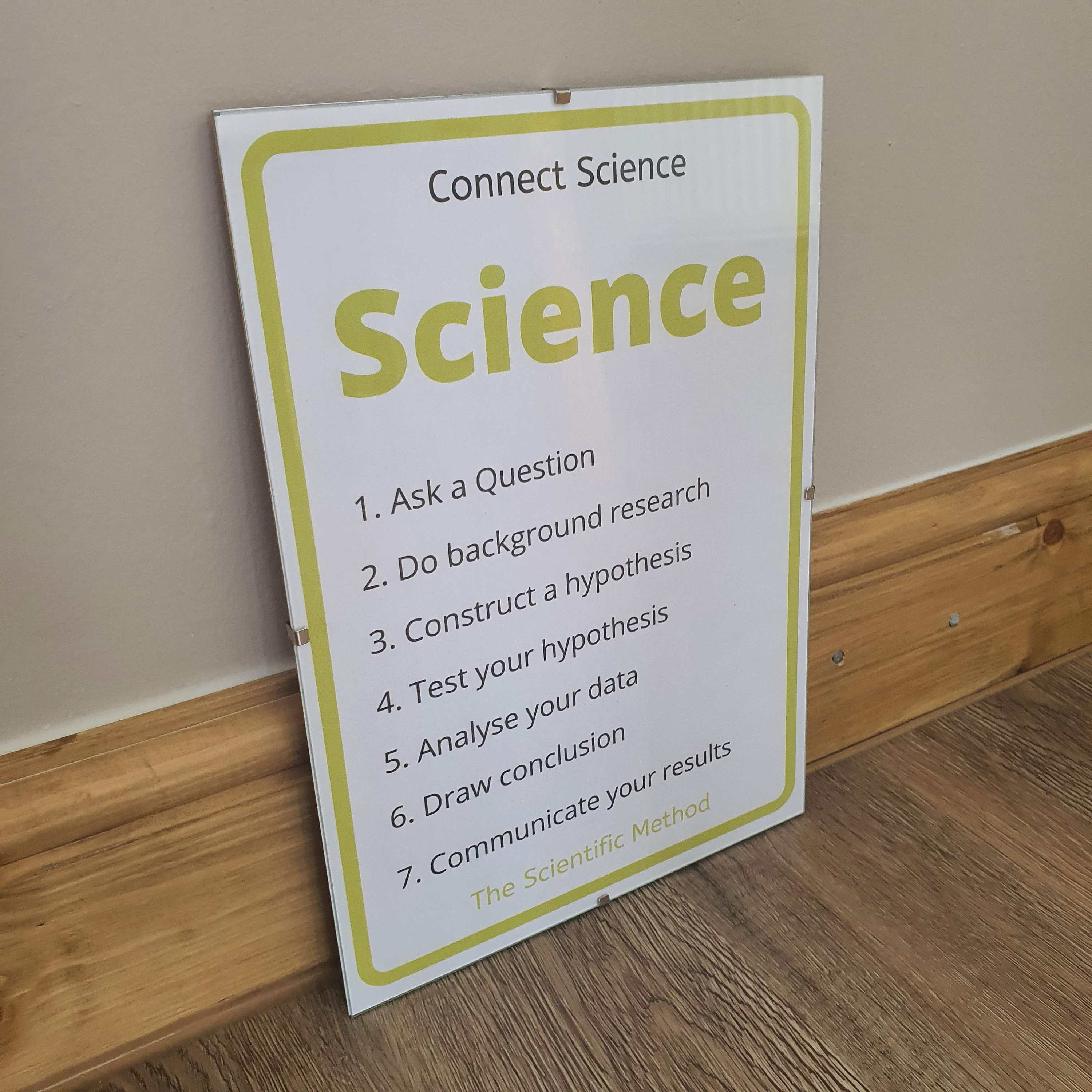 The Scientific Method Poster A4 Download Science Poster - Etsy