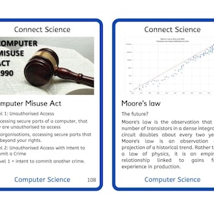 Computer Science Printable Learning / Revision Cards 111 Card Deck With ...