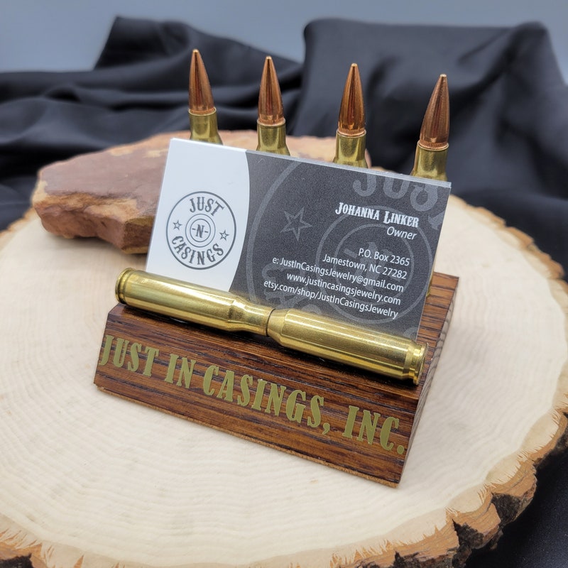 Bullet Card Holder - Etsy