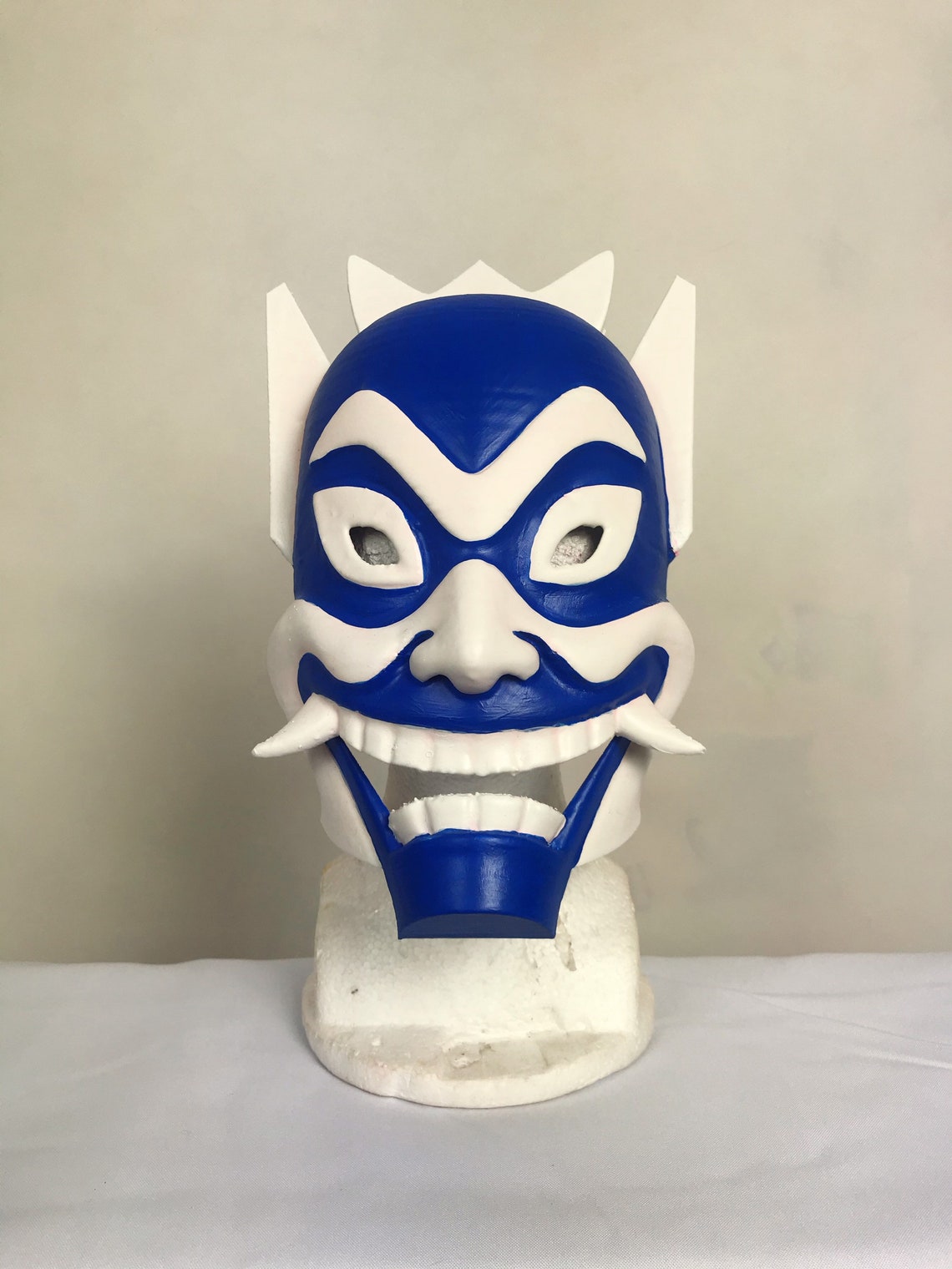 MADE TO ORDER Blue Spirit Mask 3D Printed Cosplay Avatar the | Etsy