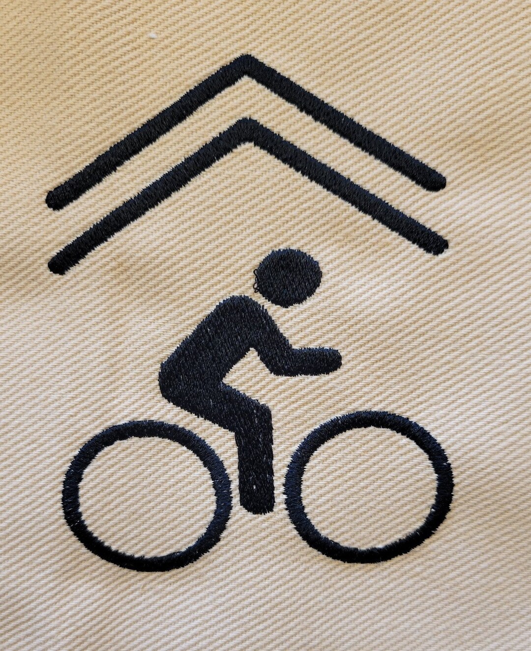 Bicycle Sharrow Machine Embroidery Design - Etsy