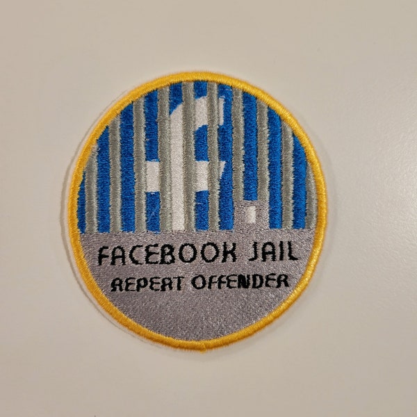 Facebook Jail Patch - Etsy