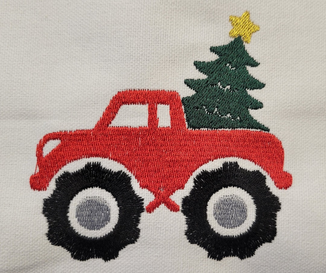 Christmas 4x4 Machine Embroidery Design - Etsy