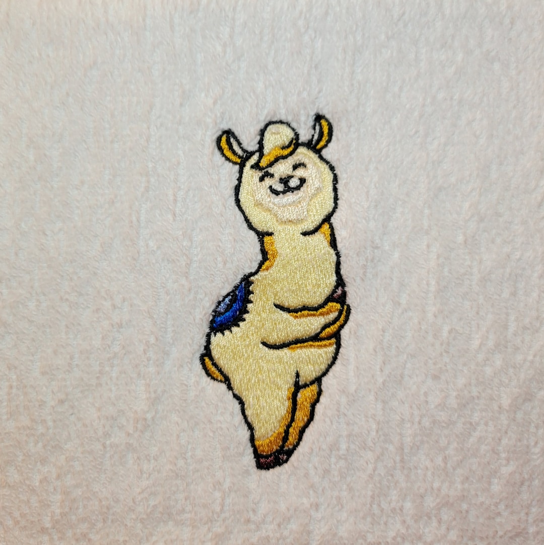 Llama Hug Machine Embroidery Design - Etsy