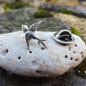 Swallow Brooch Pin's Rockabilly Brooch, Art Nouveau Retro, Children ...