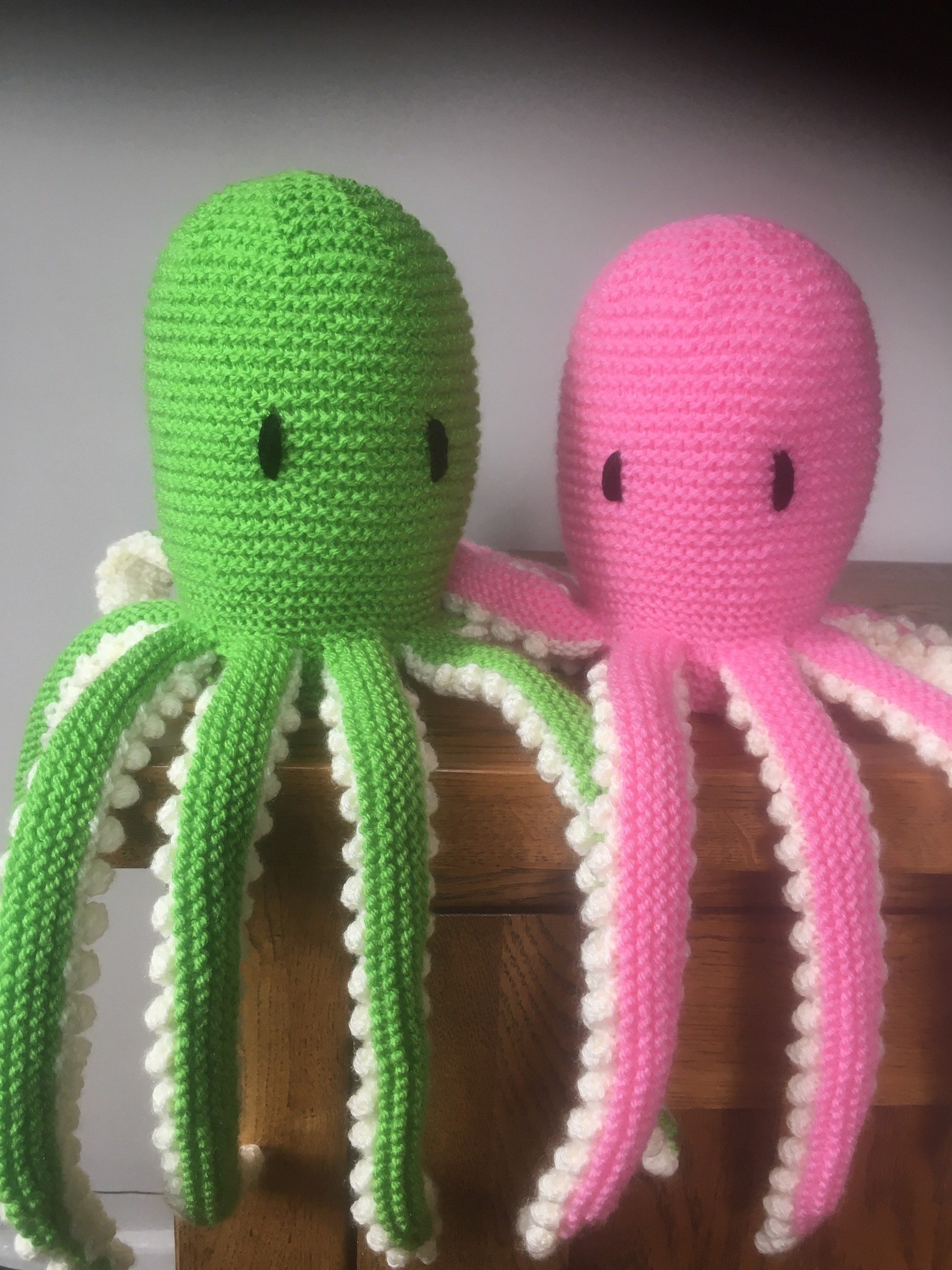 Hand Knitted Toy Octopus - Etsy