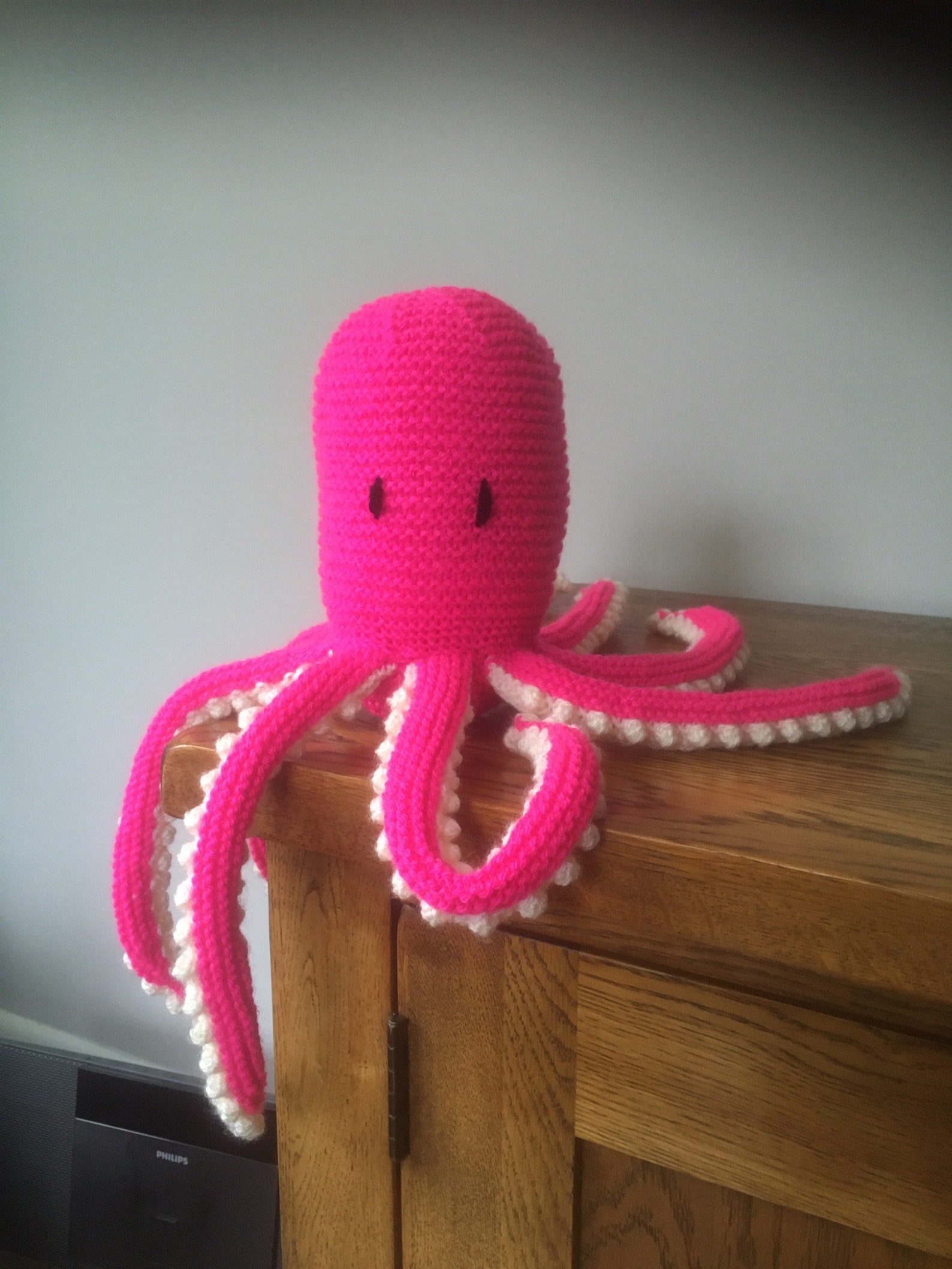 Hand Knitted Toy Octopus - Etsy