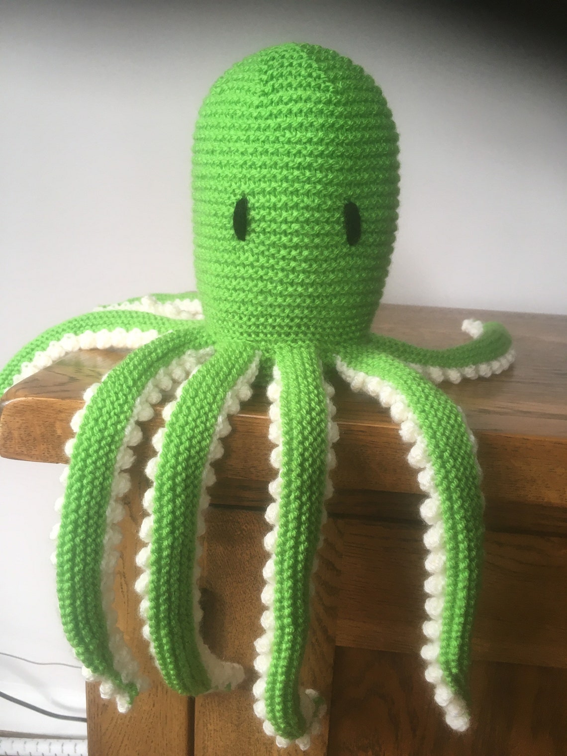 Hand Knitted Toy Octopus - Etsy