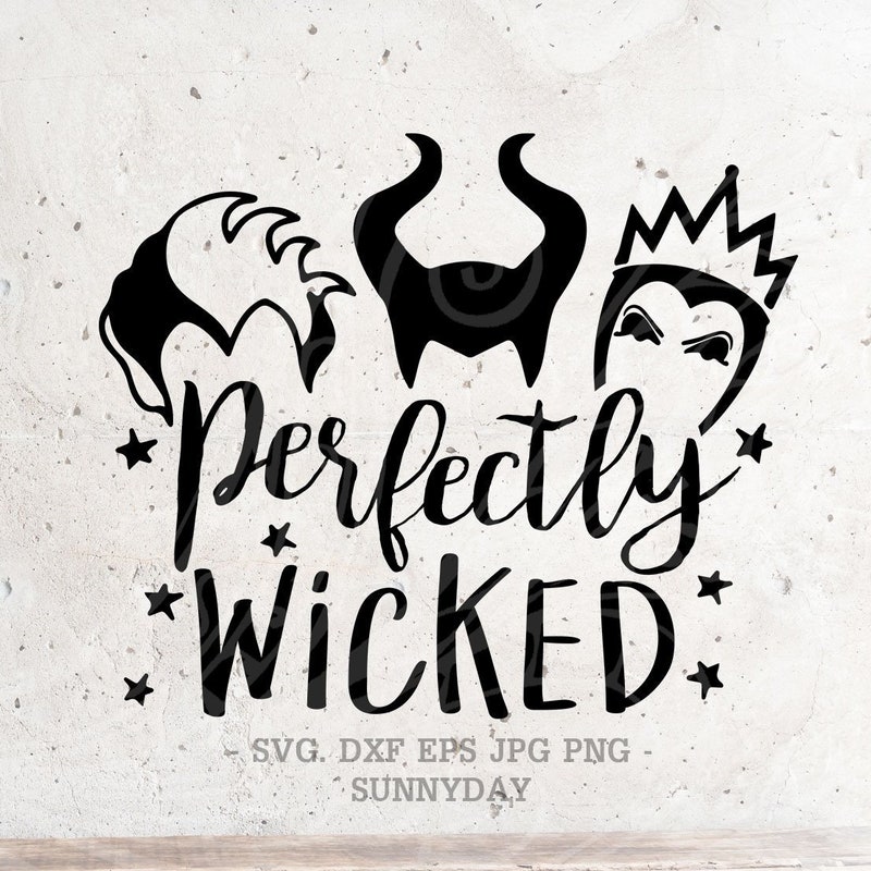 Wicked Svg - Etsy