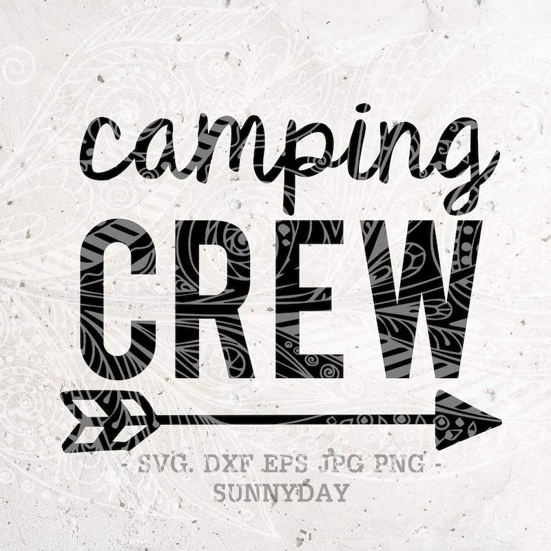 Camping Crew Svg - Etsy