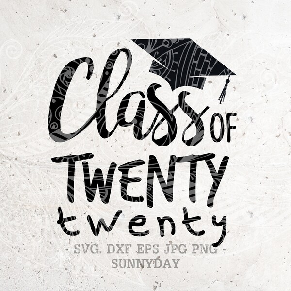 Class of 2020 Svg - Etsy
