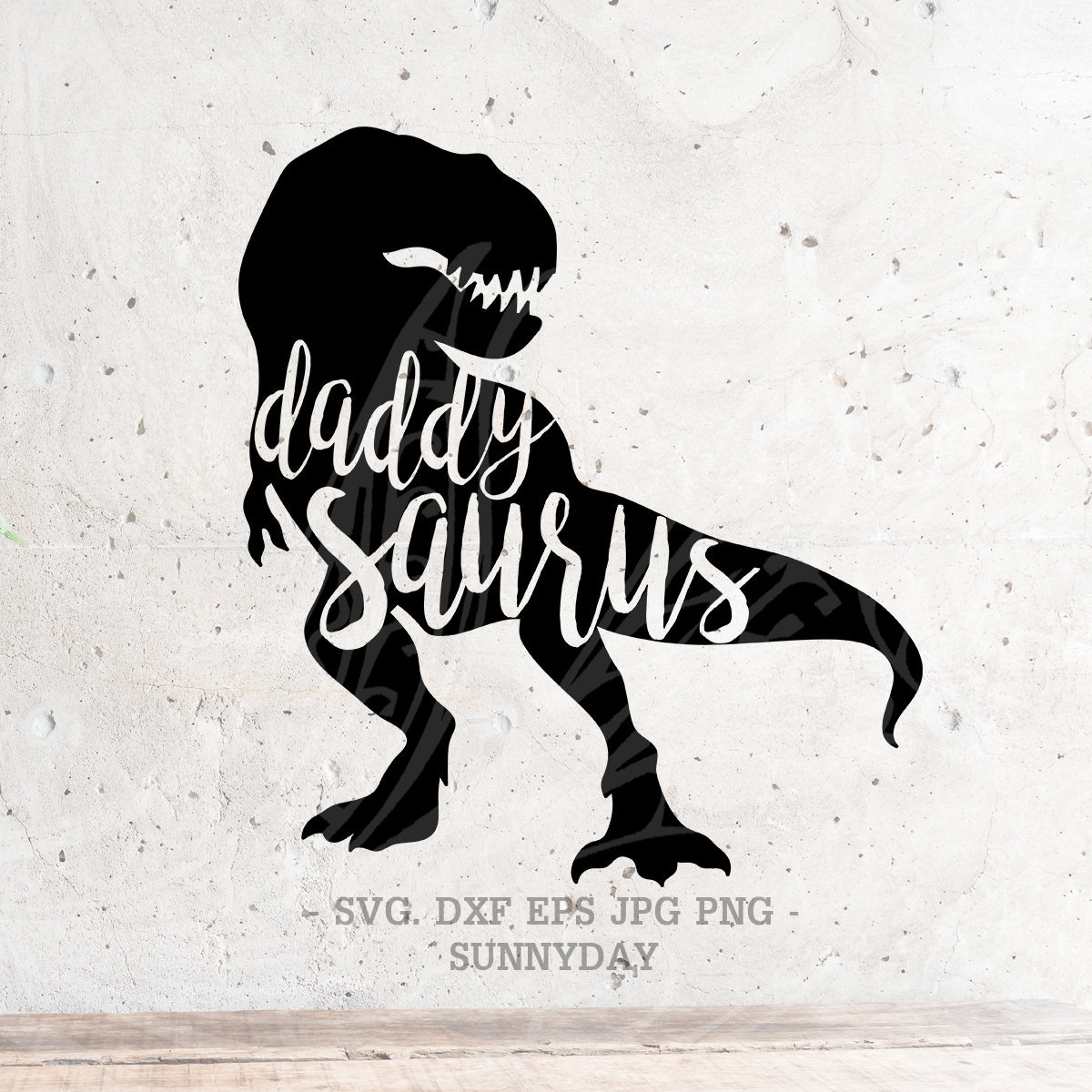 Daddy Saurus Svg Archivo DXF Silhouette Impresión Vinilo | Etsy