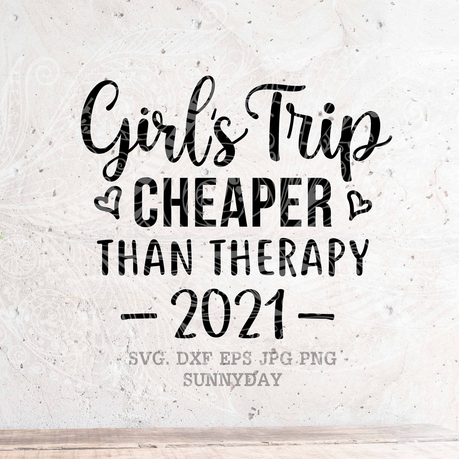 Girls Trip Cheaper Than Therapy SvgGirl's Trip 2021 | Etsy