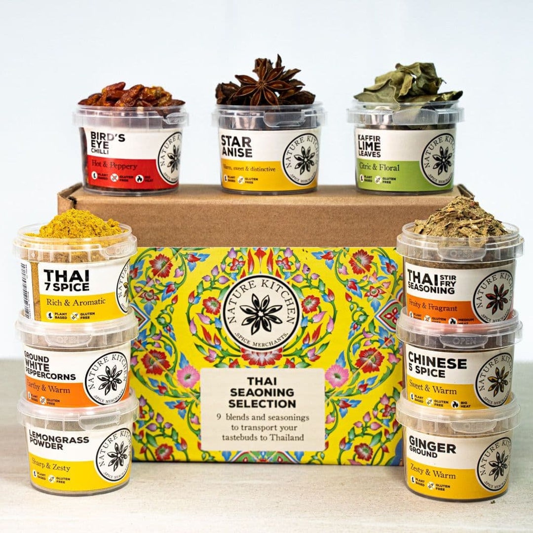 Thai Seasoning and Spice Selection | Spice Hampers | Gift Sets - Etsy UK